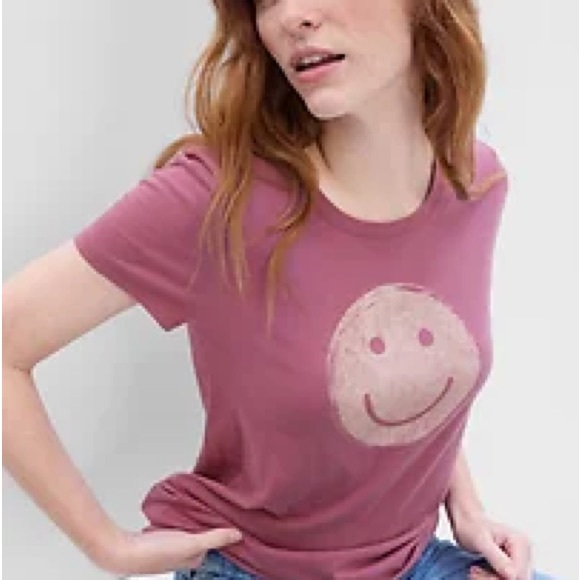 GAP Factory | Tops | Nwt Gap Favorite Graphic Tshirt Color Ss Fav Crew ...